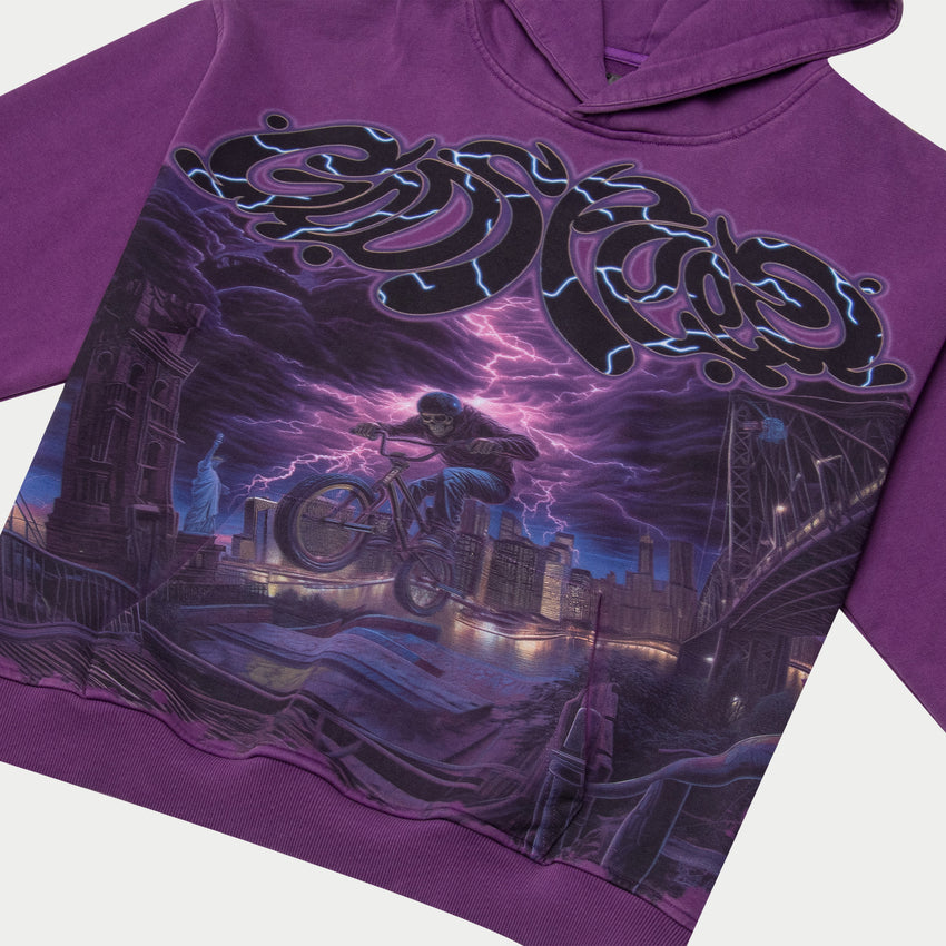 GODSPEED NEW YORK - B.M.X. Hoodie (Purple)