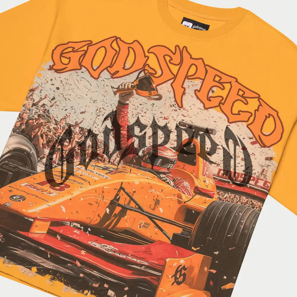 GODSPEED NEW YORK - F1 Finishline (Yellow wash)